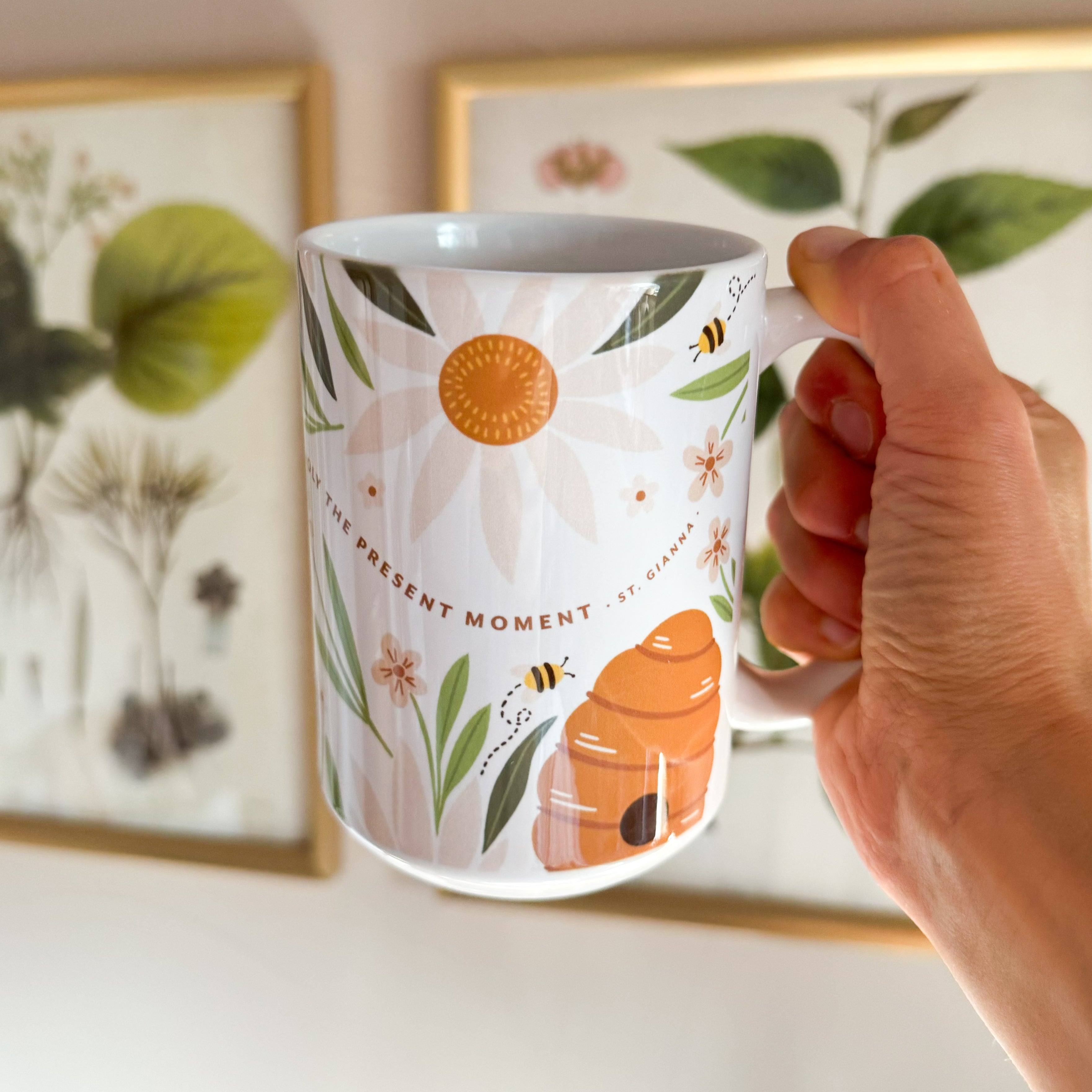 Live Holy the Present Moment Mug – Gratia Design Co.