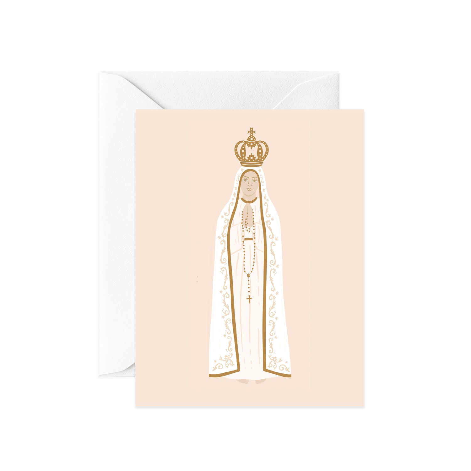 Our Lady of Fatima Card – Gratia Design Co.